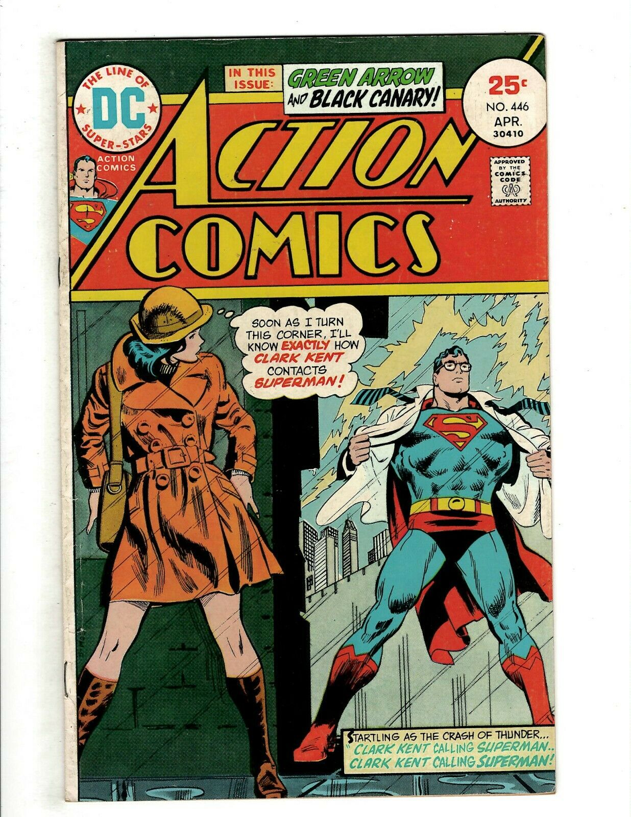 10 Action Comics DC Comics 446 451 458 459 461 462 463 464 465 466 Lois ...
