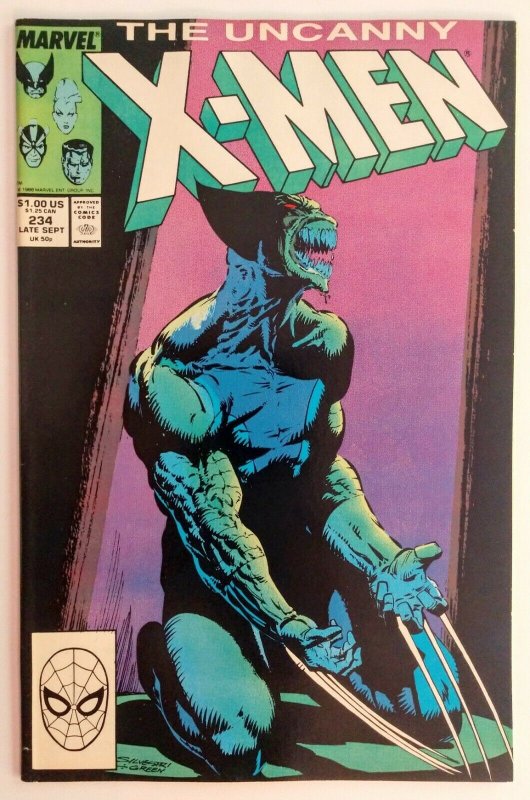 X-Men #234, Classic Cover & Madelyne Pryor begins to turn into the ...