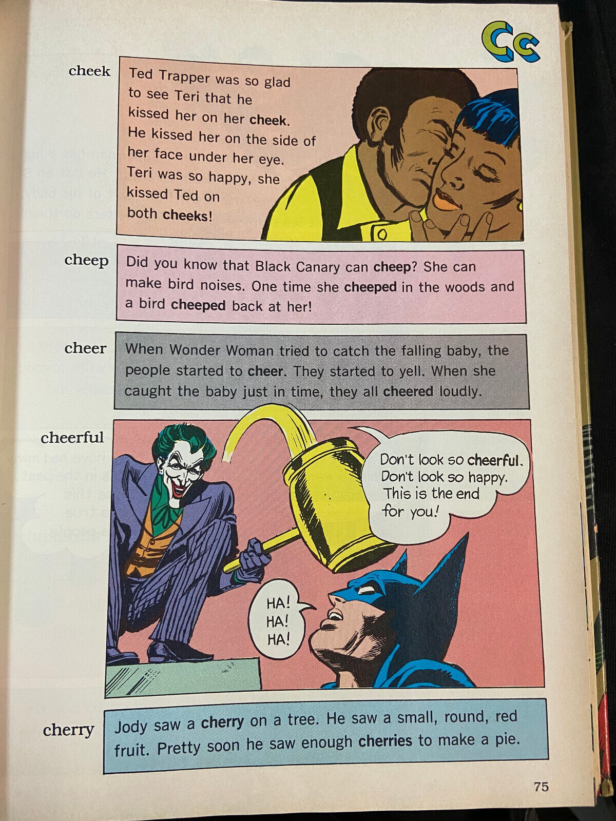 The Super Dictionary JOE Kubert Cover ART Superman Batman Wonder Woman ...