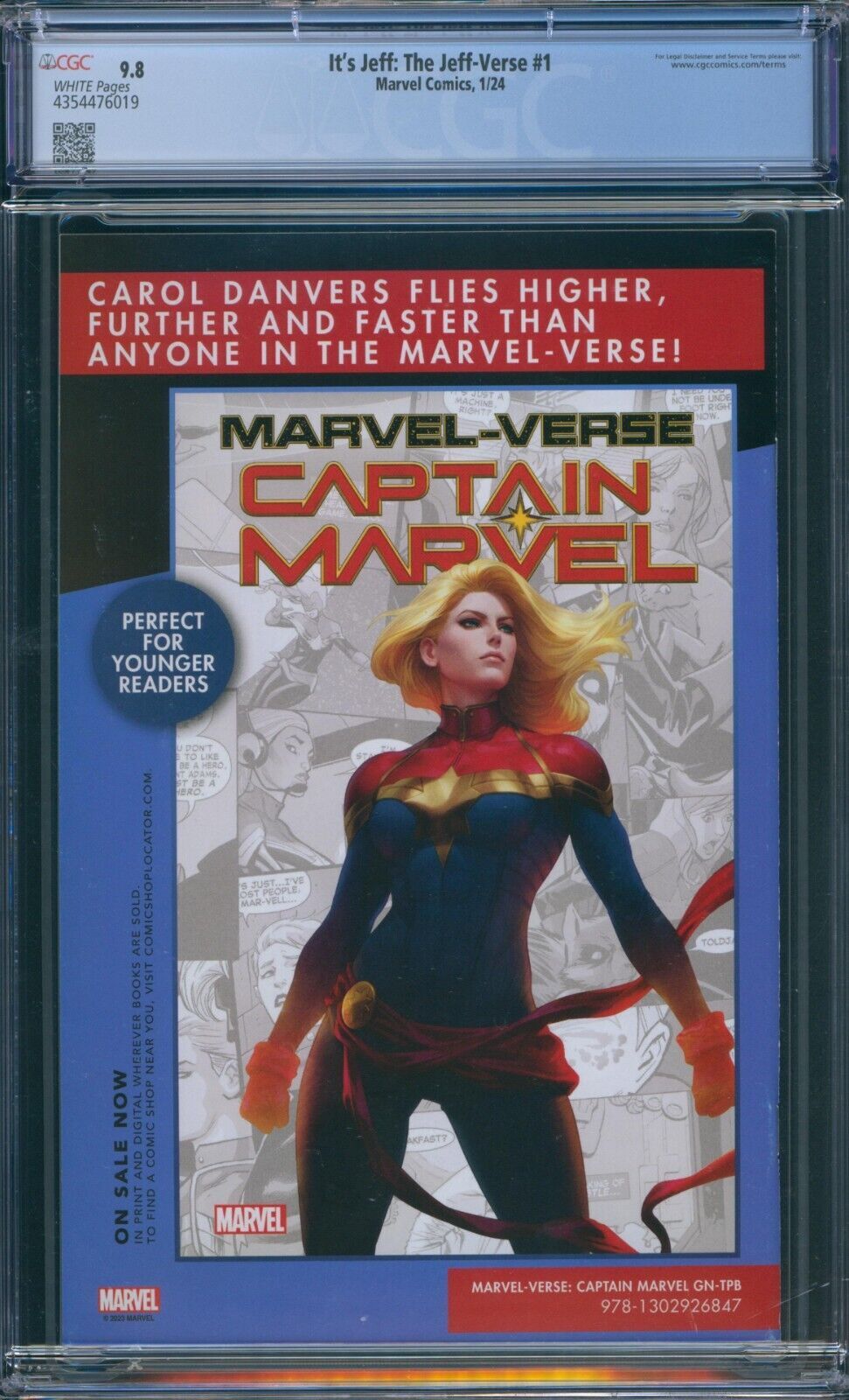 It's Jeff: The Jeff-Verse #1 CGC 9.8 Gurihiru Cover A Marvel 2023 The ...