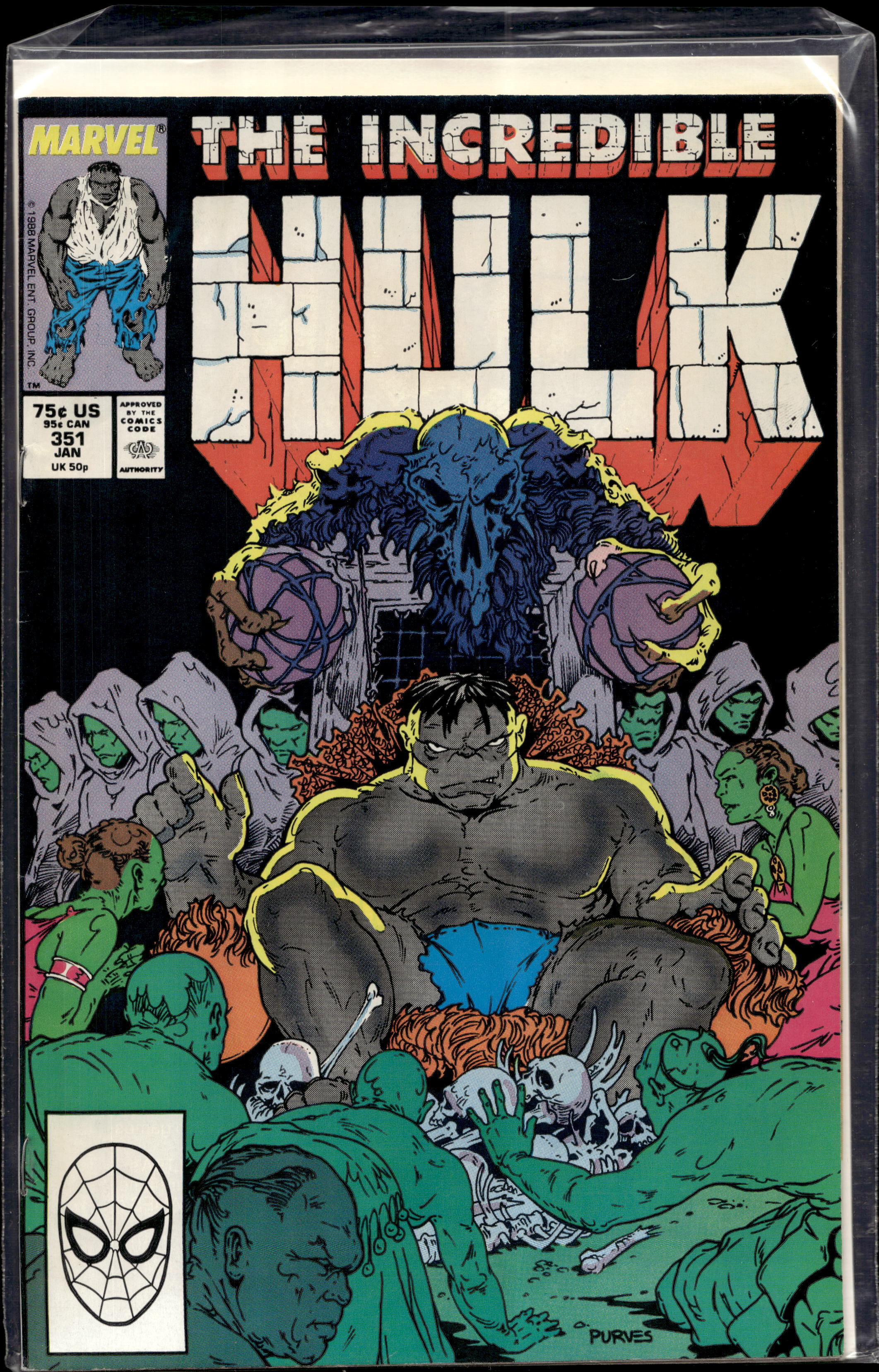 The Incredible Hulk #351 (1989) Hulk | Comic Books - Copper Age, Marvel ...