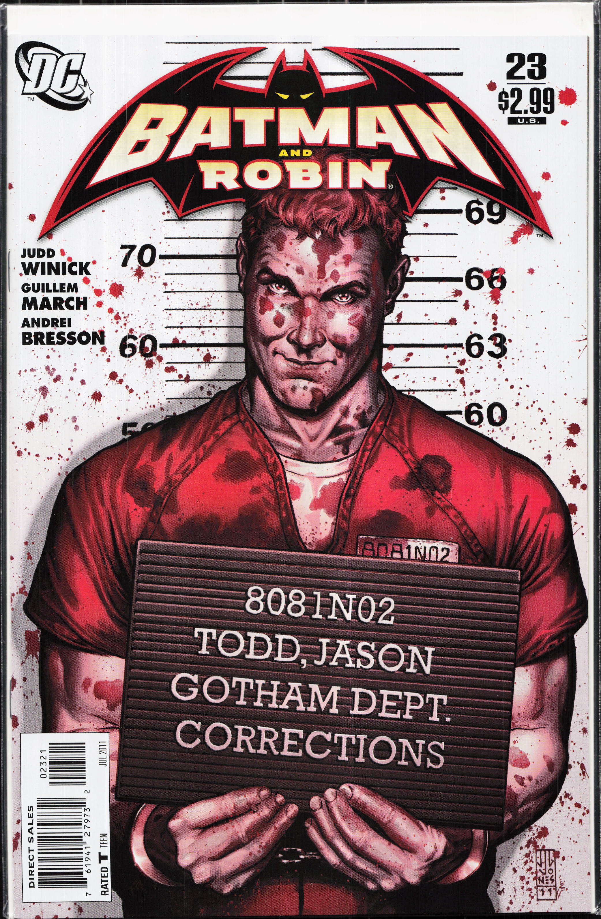 Batman and Robin #23 Variant Cover (2011) Batman and Robin | Comic ...
