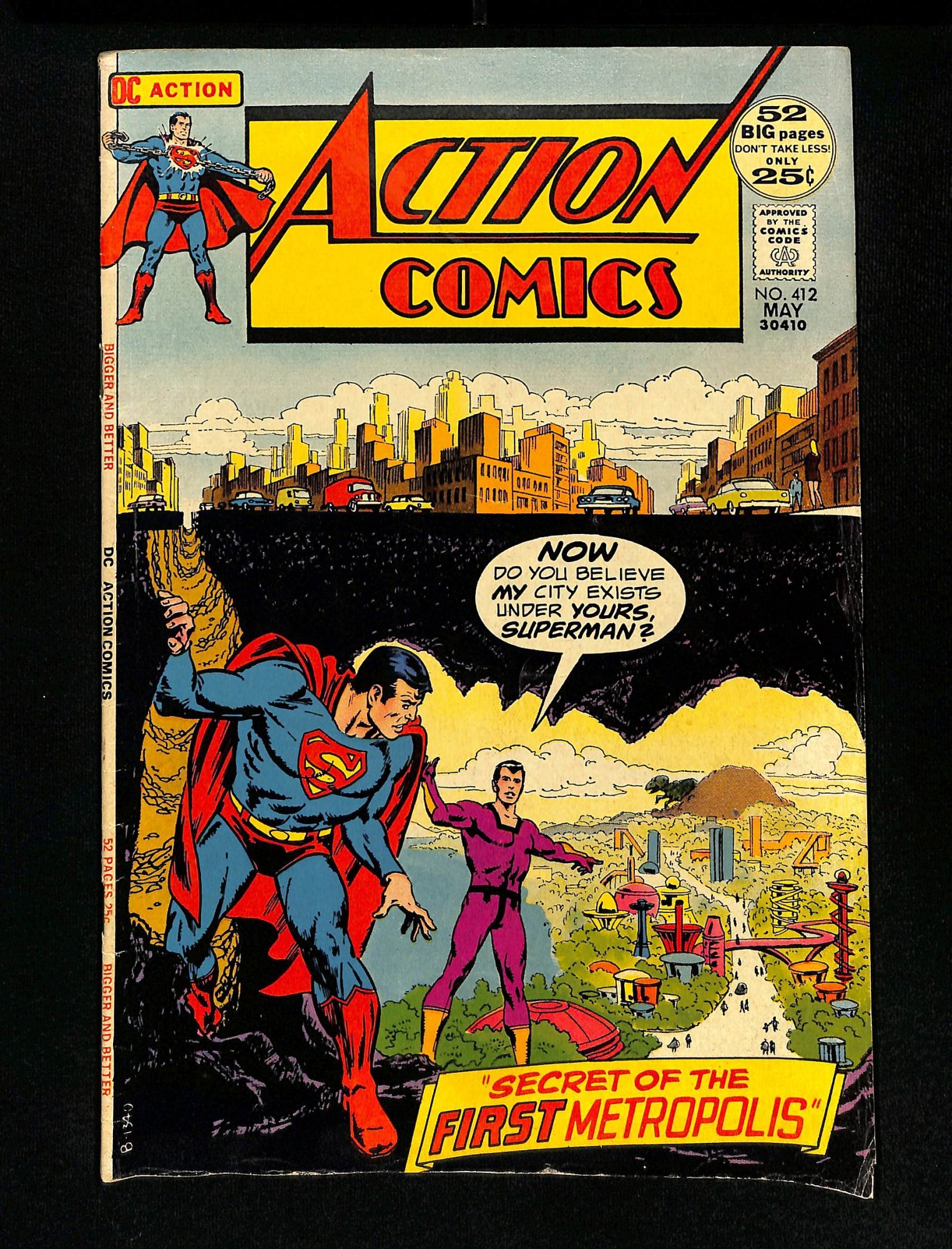 Action Comics #412 | Full Runs & Sets, DC Comics, Superman, Superhero ...