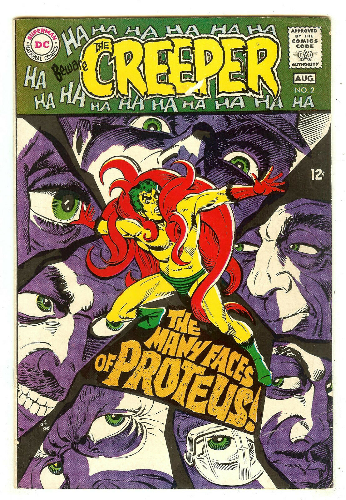 Beware The Creeper 2 1st Proteus | Comic Books - Silver Age, DC Comics ...