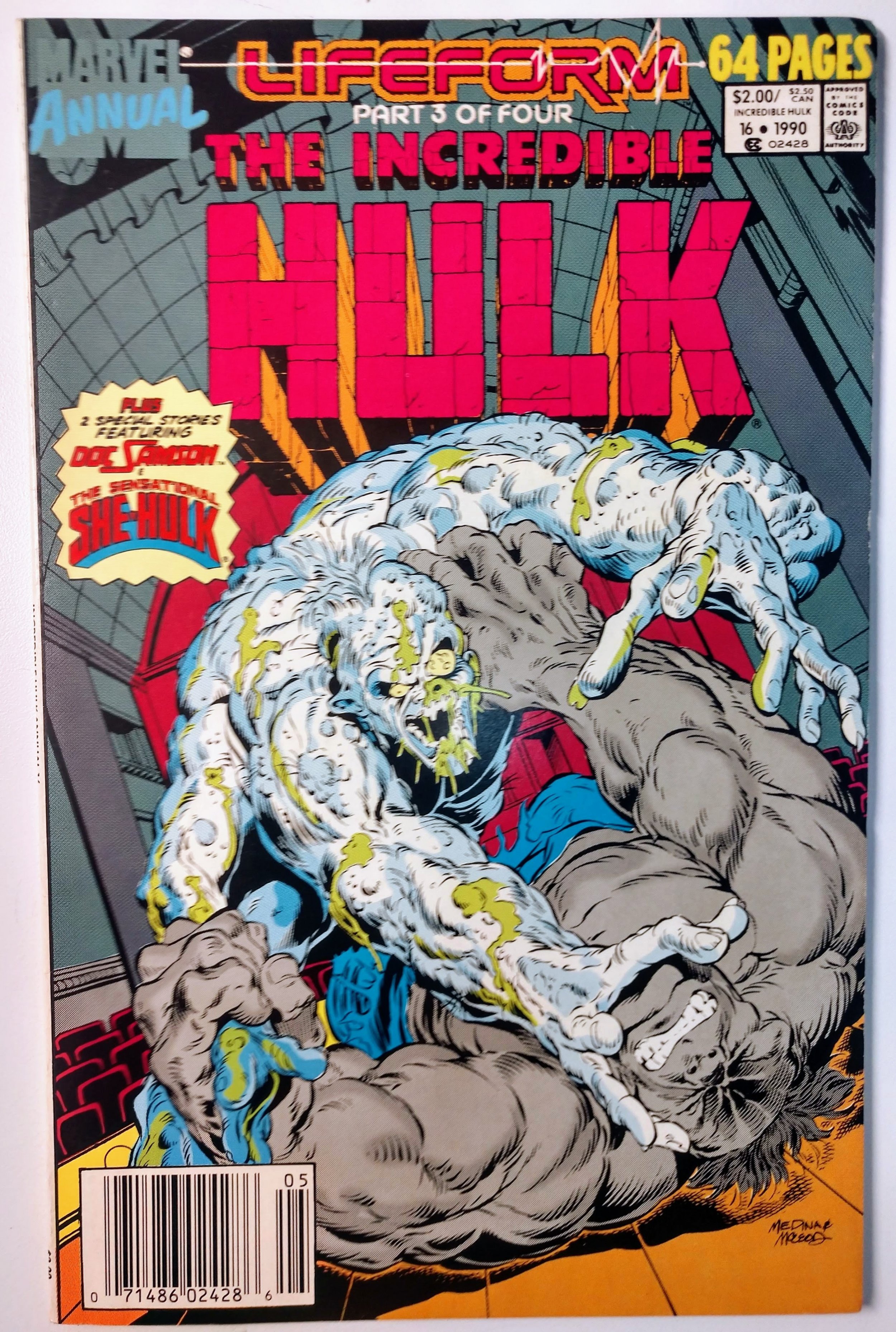 The Incredible Hulk Annual #16 (7.0, 1990) | Comic Books - Copper Age ...