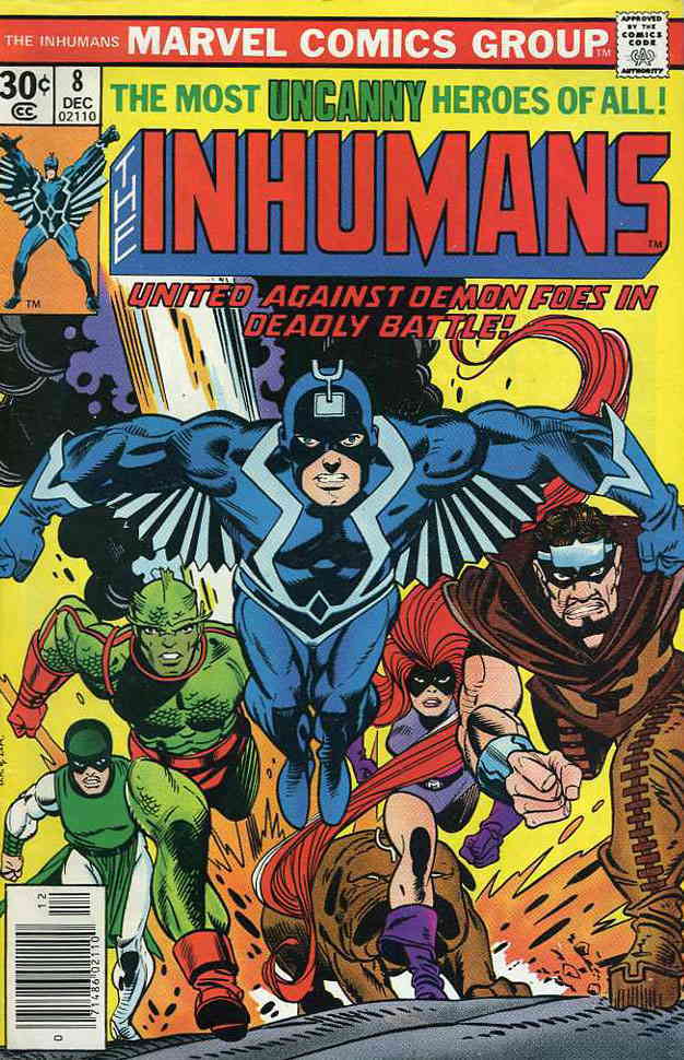 Inhumans, The #8 FN ; Marvel | George Perez Doug Moench | Comic Books ...