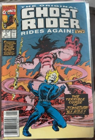 The Original Ghost Rider Rides Again #1 (1991) Ghost Rider | Comic ...