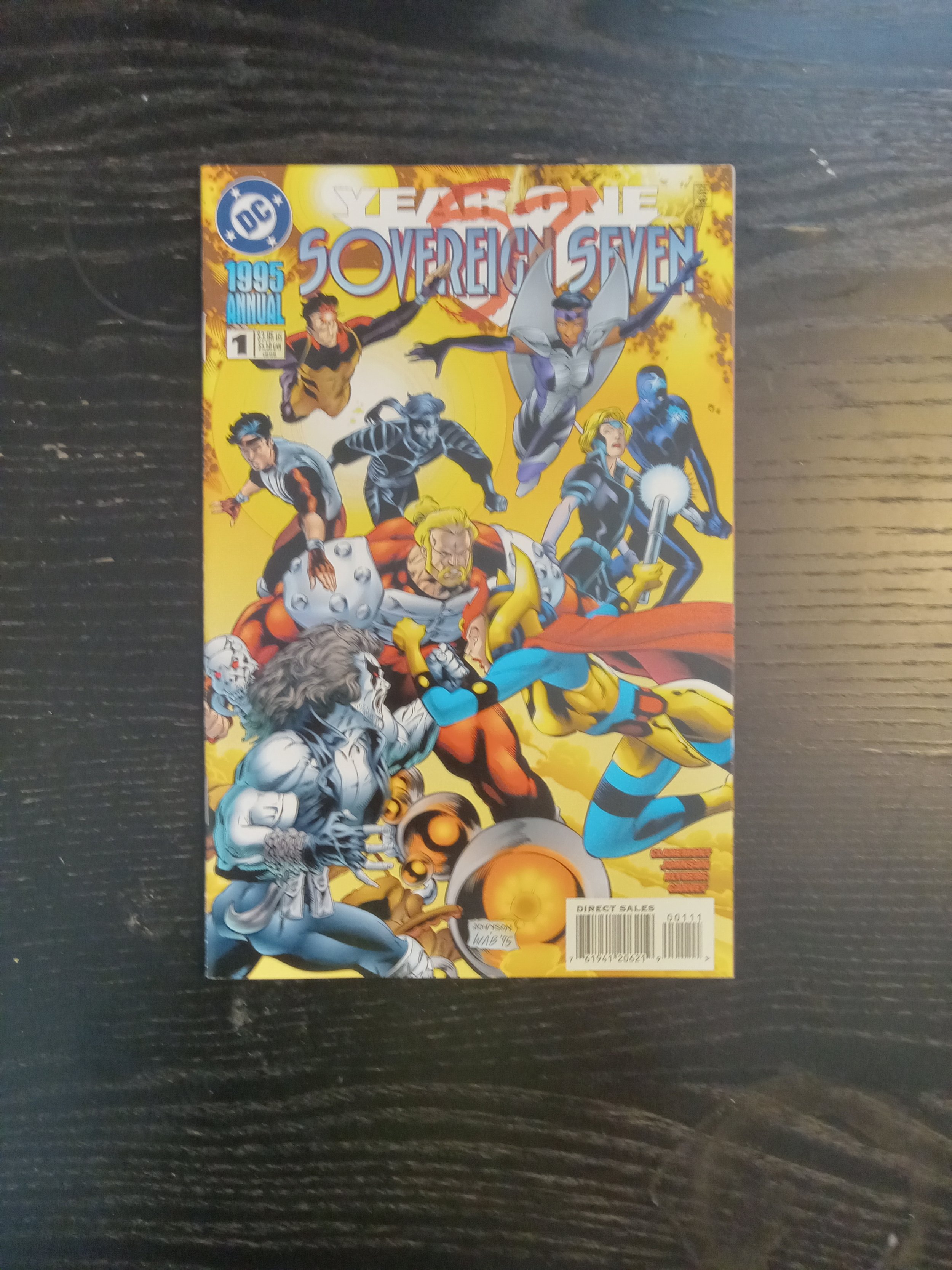 Sovereign Seven Annual #1 Direct Edition (1995) Sovereign Seven | Comic ...
