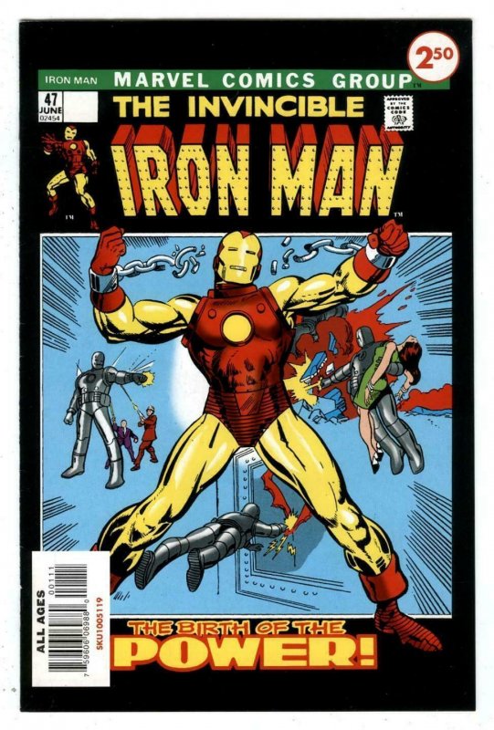 Iron Man #47 Vol. 1 2009 Origin retold Birth of The Power Marvel Hard ...