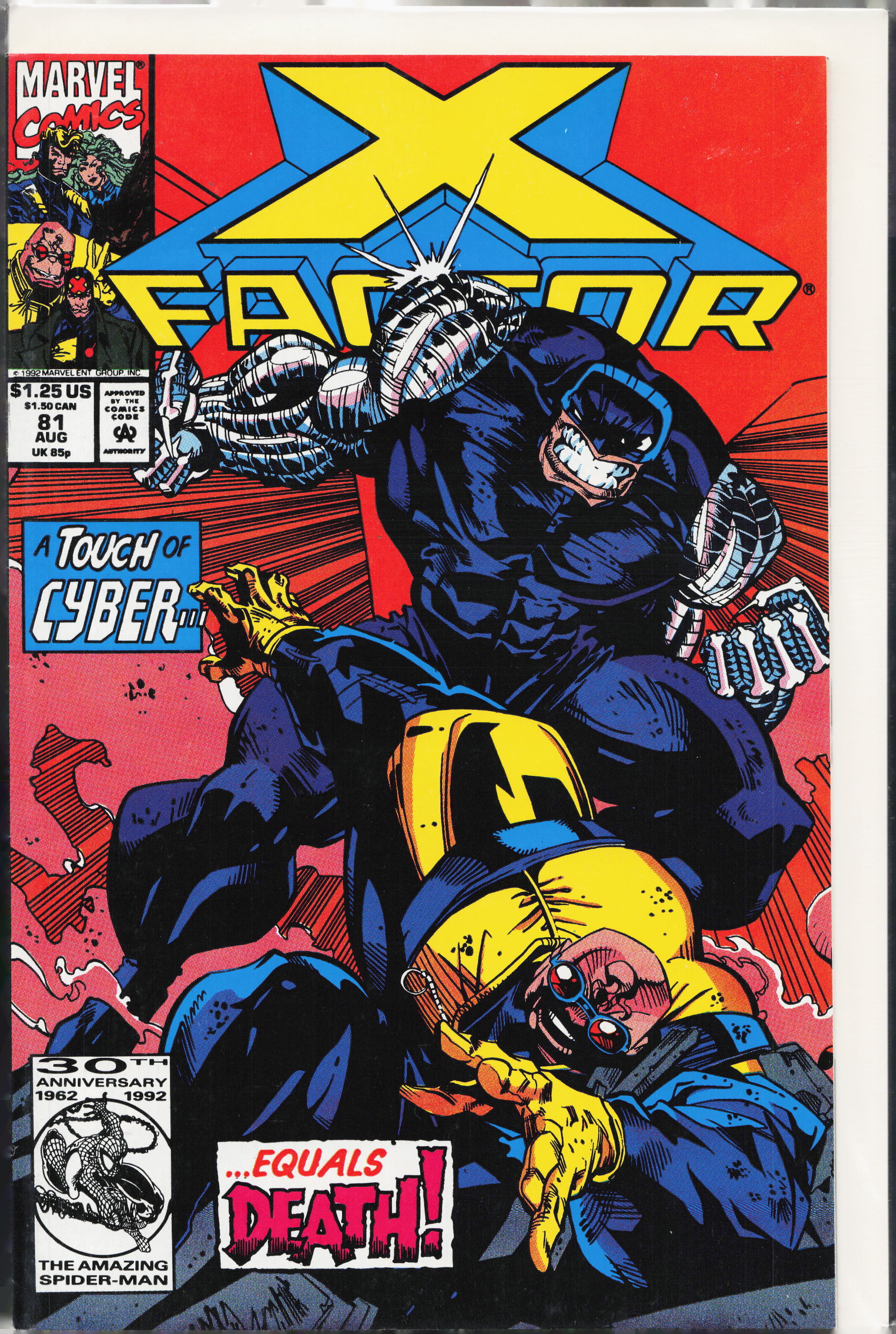 X-Factor #81 (1992) X-Factor | Comic Books - Modern Age, Marvel, X-Factor, Superhero / HipComic