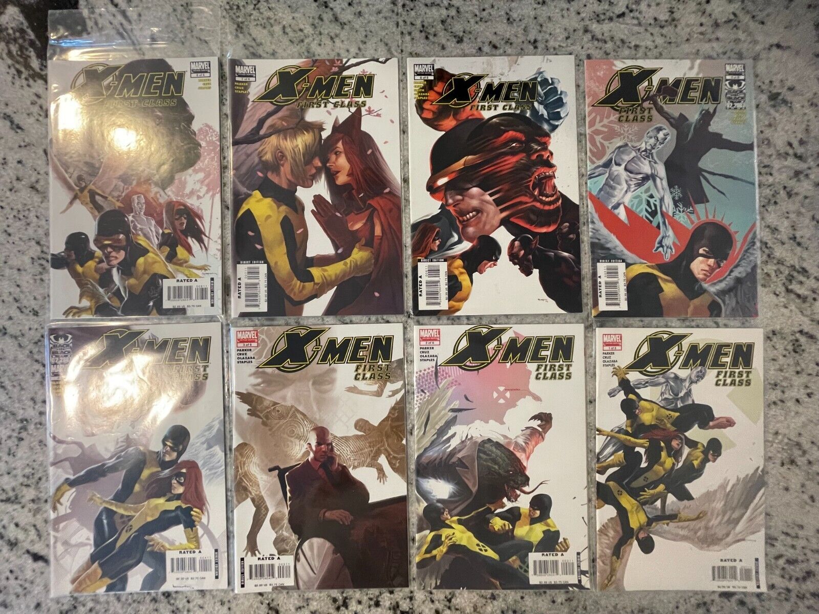 X-Men First Class Complete Marvel Comics LTD Series # 1 2 3 4 5 6 7 8 ...