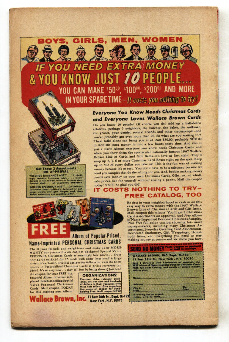 The Peacemaker #4--1967-Origin issue--Fightin' Five--comic book | Comic ...