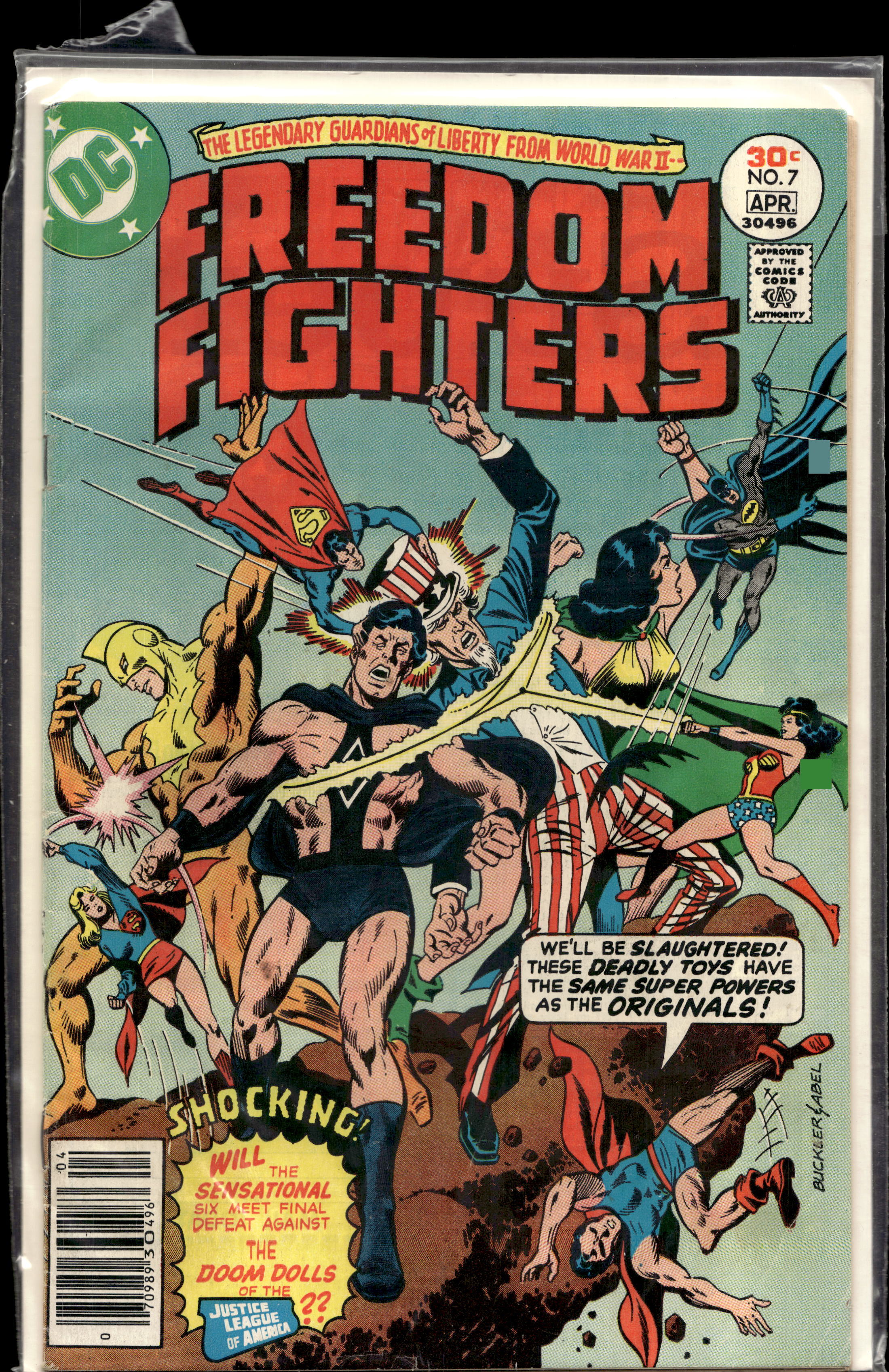 Freedom Fighters #7 (1977) Freedom Fighters | Comic Books - Bronze Age ...