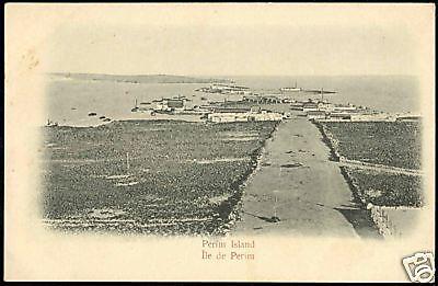 yemen, PERIM Island, Ile de Perim, Panorama (ca. 1899) | Asia & Middle ...