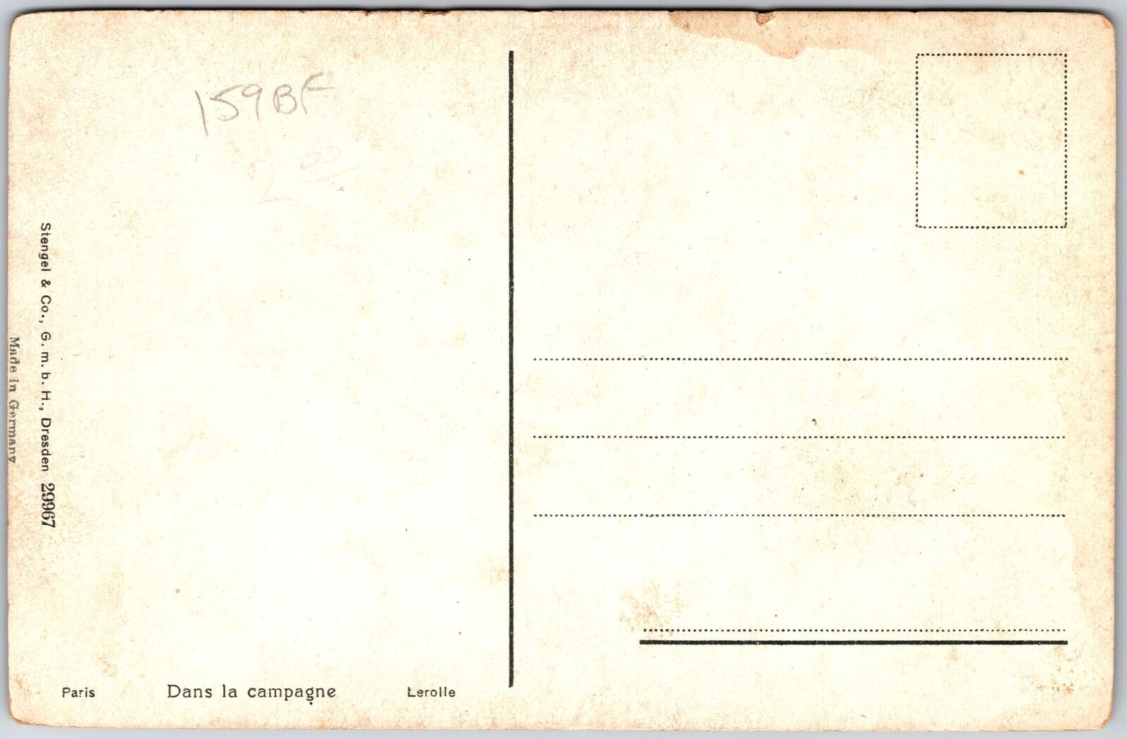 The Keeper of the Sheep Painting By Louis Théodore Dube Postcard ...