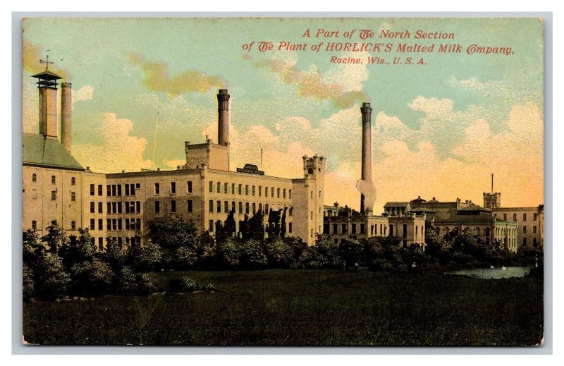 Horlick's Malted Milk North Section Plant Racine Wisconsin Advertising ...