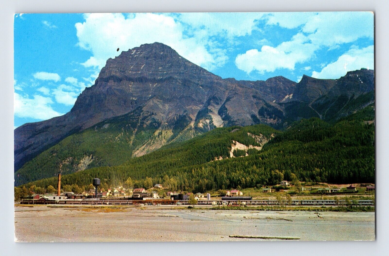 Postcard Railroad Train Canadian Pacific Field British Columbia 1970s ...