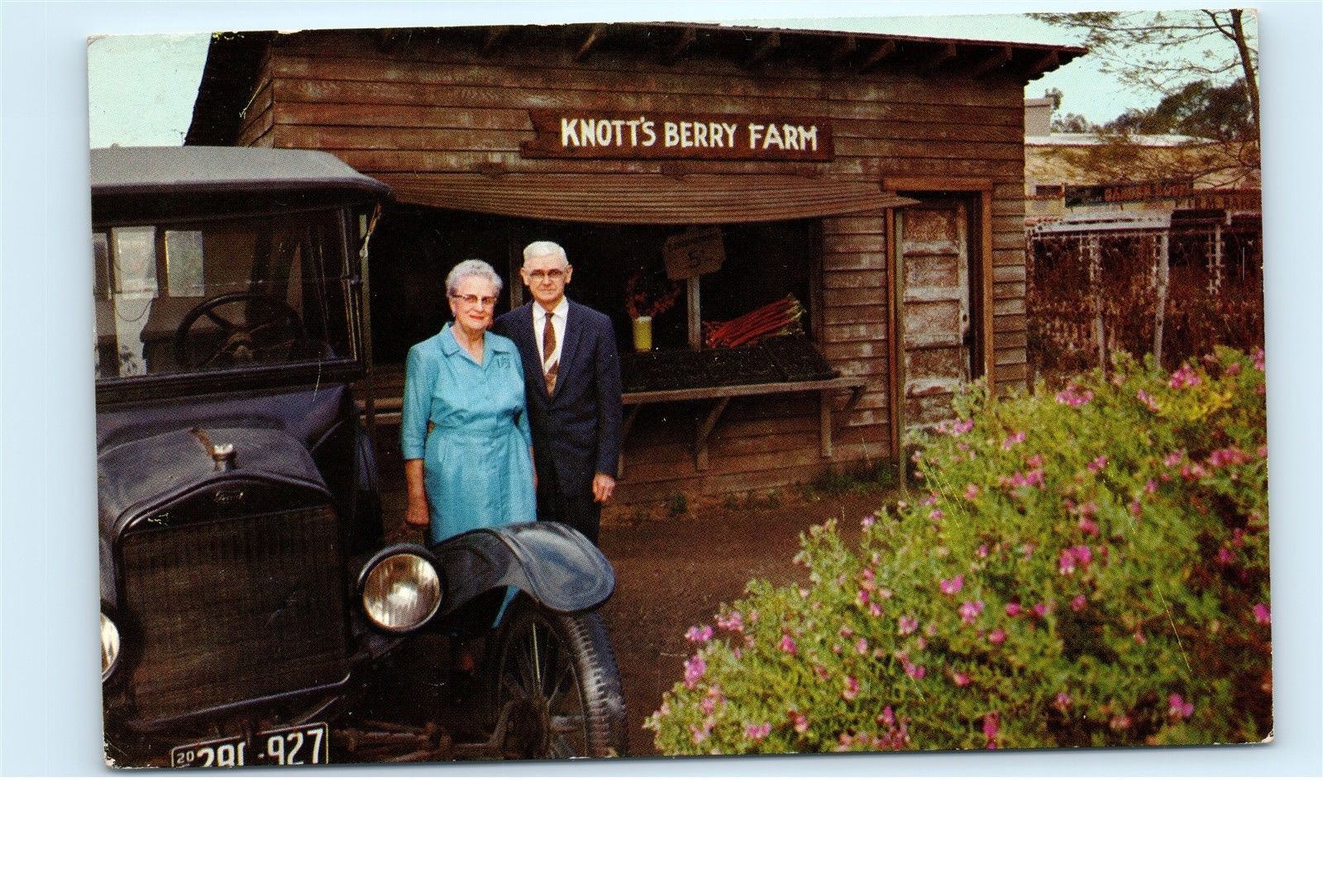 1960s Knott's Berry Farm Old Berry Stand Ghost Town California CA ...