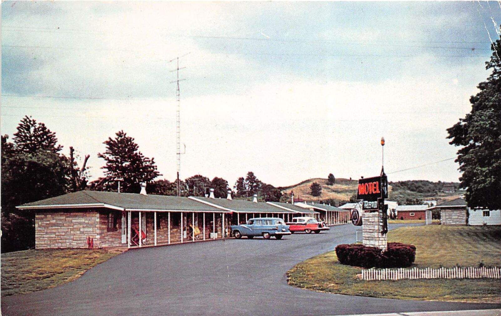 Marietta Ohio 1960 Postcard Motel Reno | United States - Georgia ...
