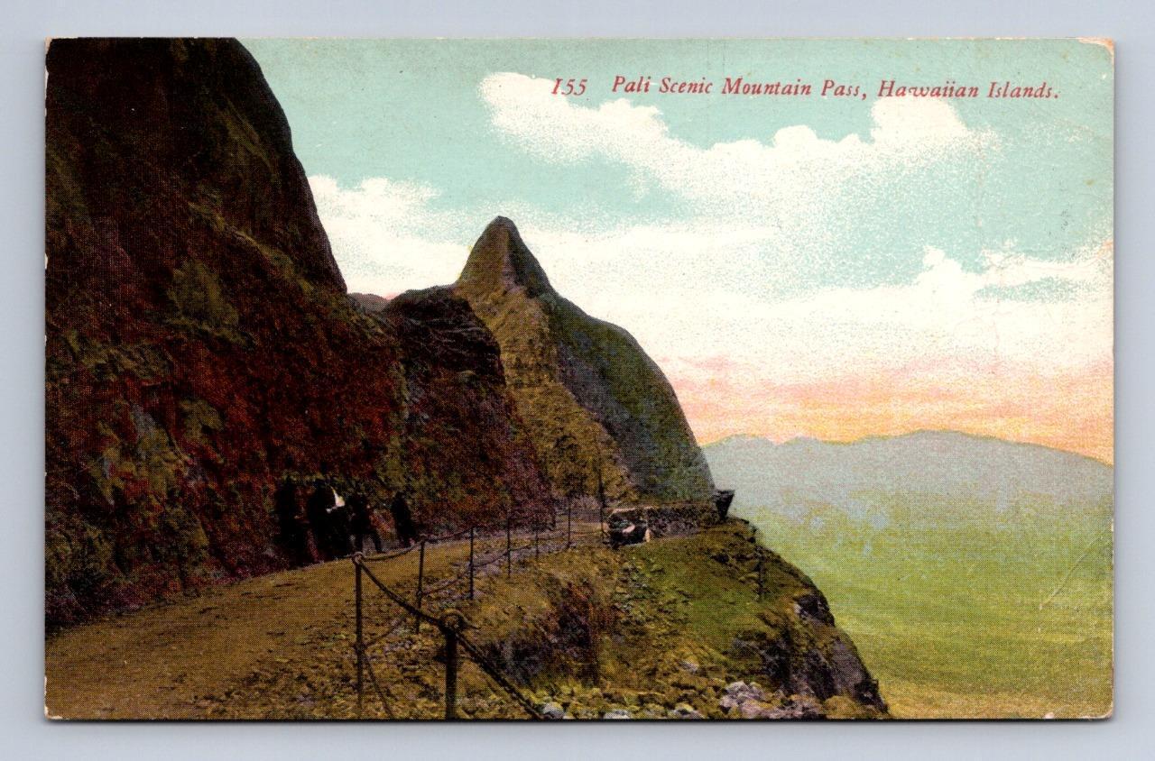 191 Pali Scenic Mountain Pass Hawaiian Islands Hawaii Postcard (C. 1910 ...