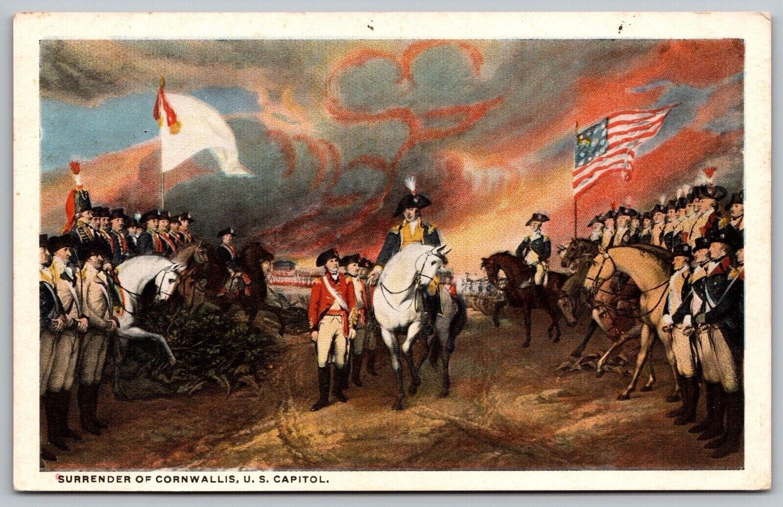 Surrender Cornwallis US Capitol Painting John Trumbull Rotunda WB ...