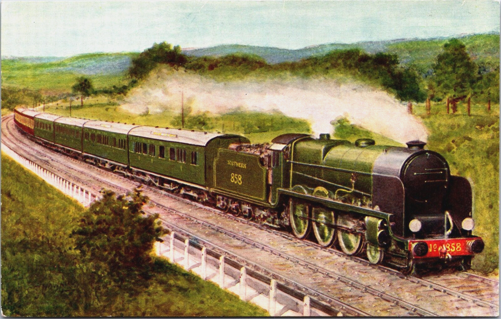 Vintage Trains Southern Railway Lord Nelson Class Locomotive No. 858 ...