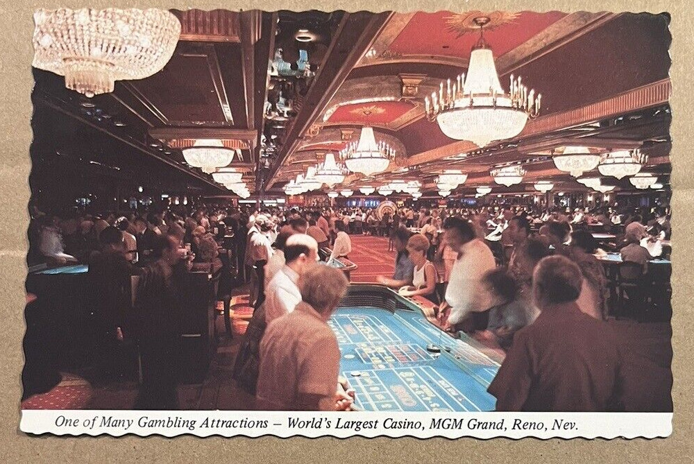 Vintage Unused Postcard - MGM Grand Hotel, Reno, Nevada | United States ...