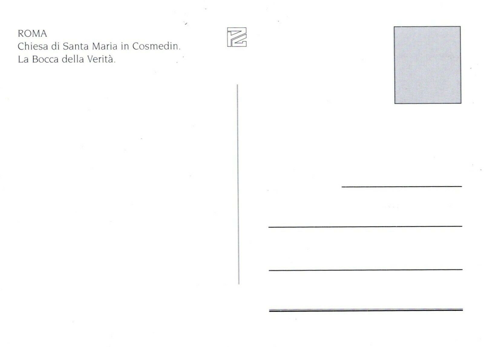 Italy Postcard - Rome / Roma -Chiesa Di Santa Maria in Cosmedin -La ...