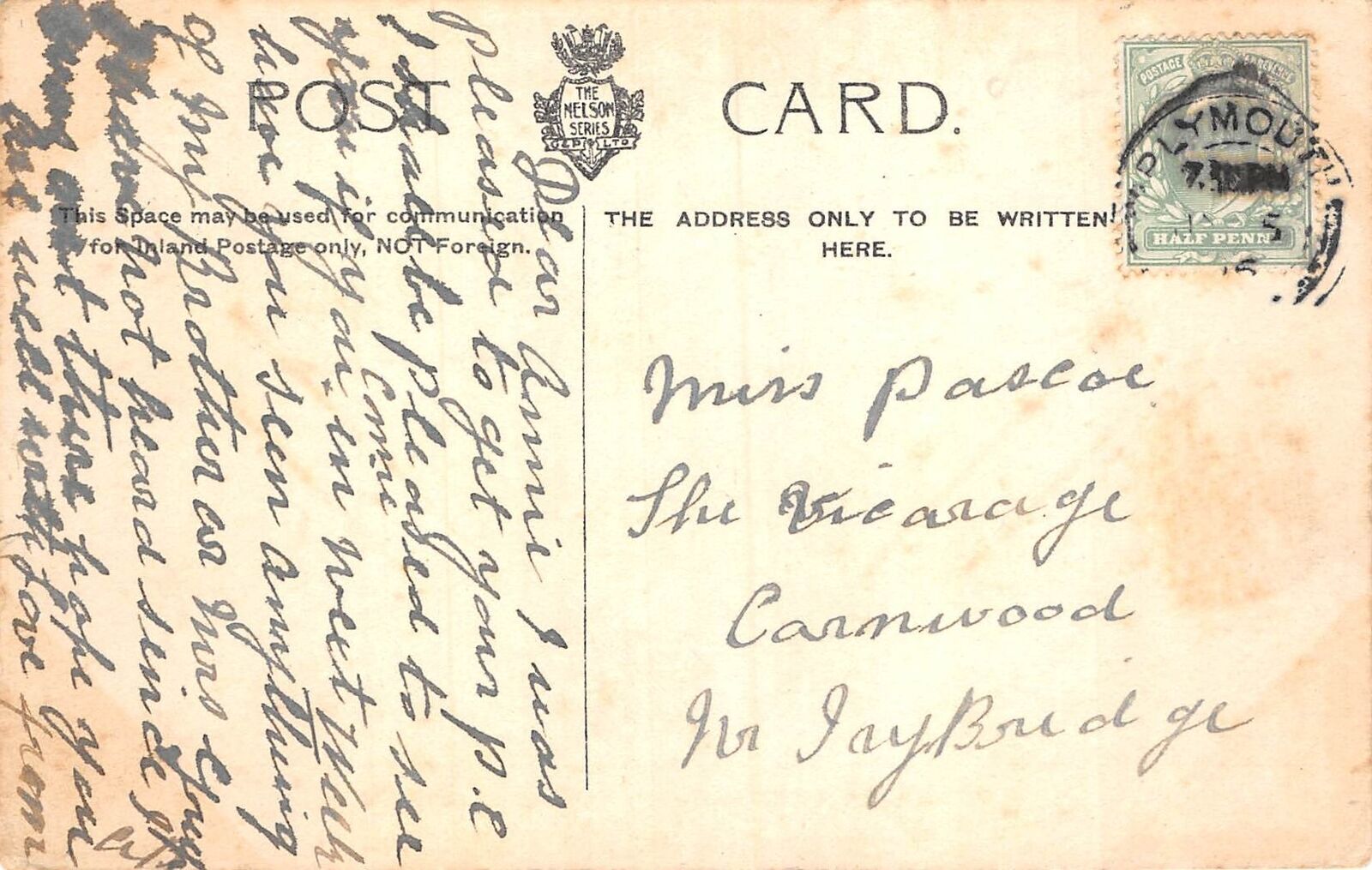 Lot363 Uk HMS Defiance The west country Torpedo School ship vessel ...