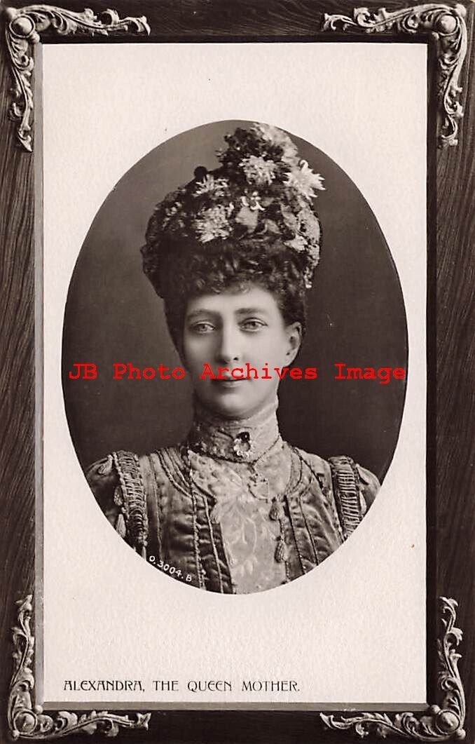 English Royalty, England Queen Alexandra of Denmark, Hat, Rotary Photo ...