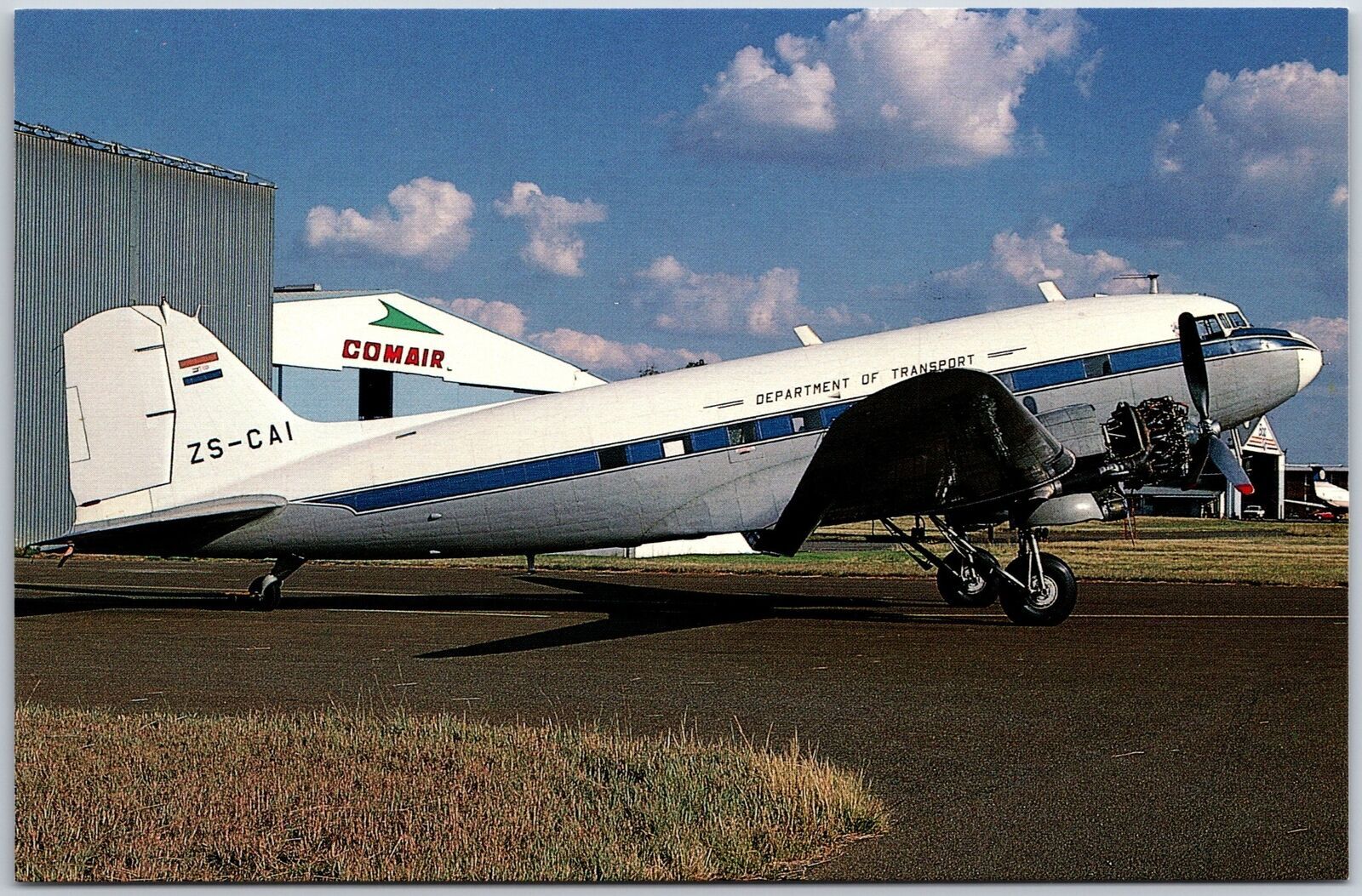 Douglas DC-3C c/n 13541 ZS-CAI of Department of Transport Aircraft ...