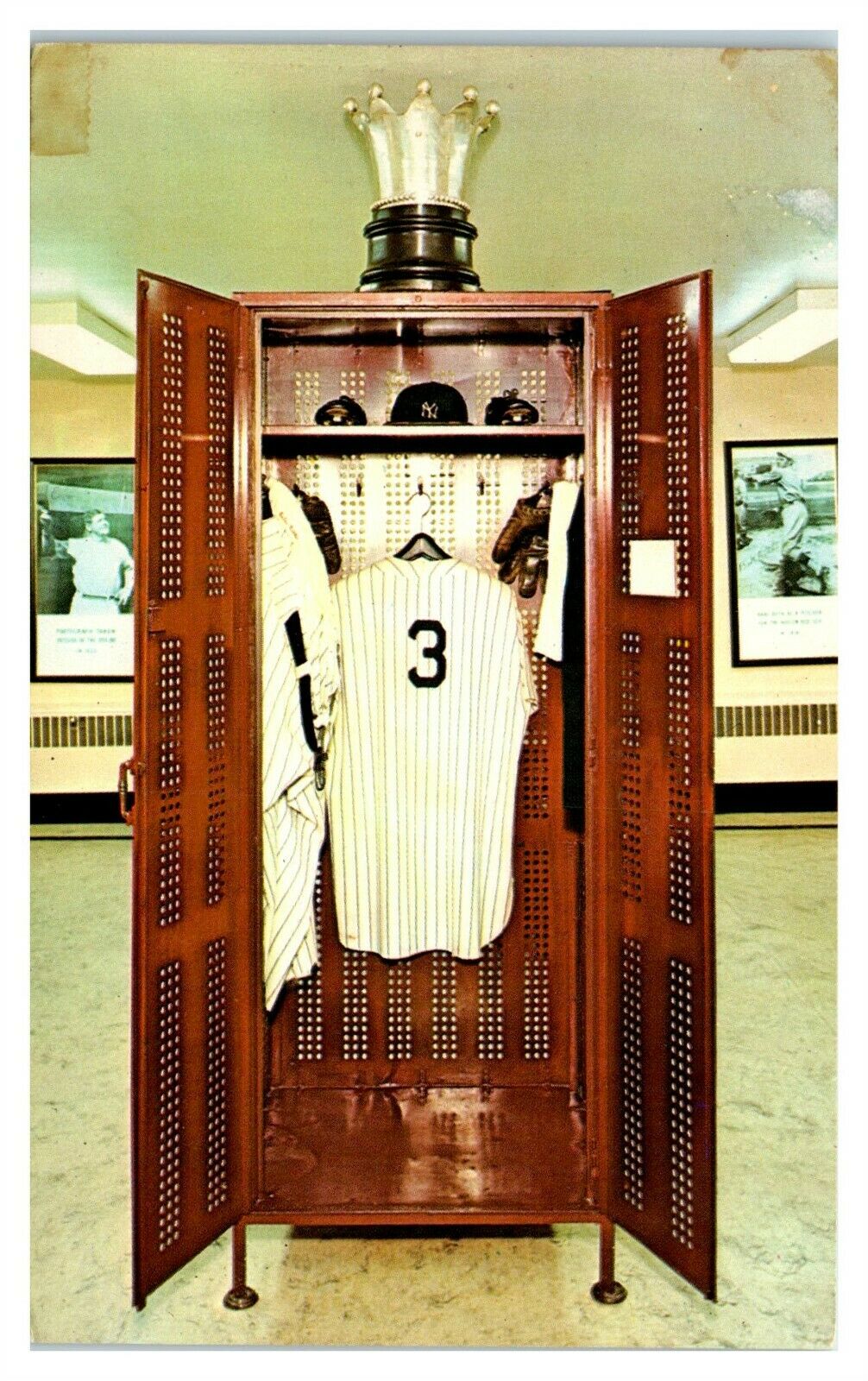 Babe Ruth's Locker, National Baseball Hall of Fame, Cooperstown, NY ...