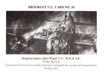 Sergeant James Ward RAF Aircraft Disaster Fire WW2 Victoria Cross ...