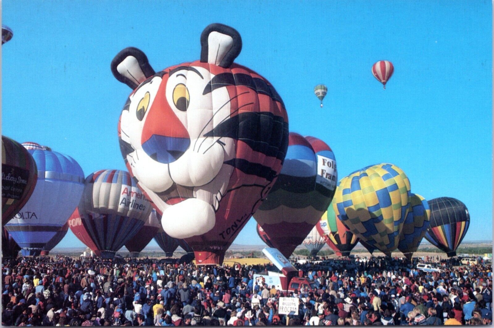 Postcard Hot Air Balloon - Tony the Tiger | Other / Unsorted, Postcard ...