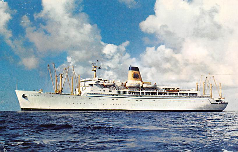 SS Monterrey Matson Lines Ship | Topics - Other, Postcard / HipPostcard