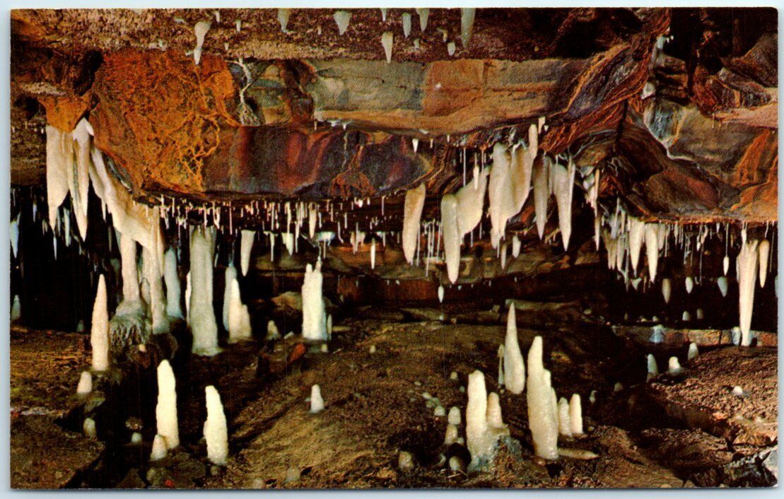Postcard - Palace of the Gods - Ohio Caverns, Ohio | United States ...