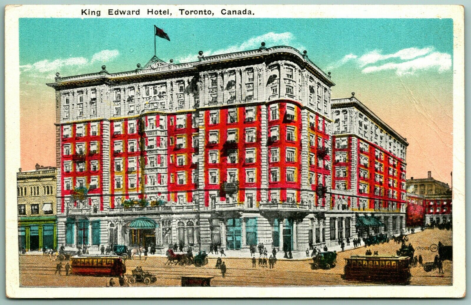 King Edward Hotel Toronto Ontario Canada UNP WB Postcard G9 | Canada ...