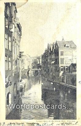 Oude Gracht Gaardbrug Netherlands Paper on back | Europe - Netherlands - Other, Postcard ...