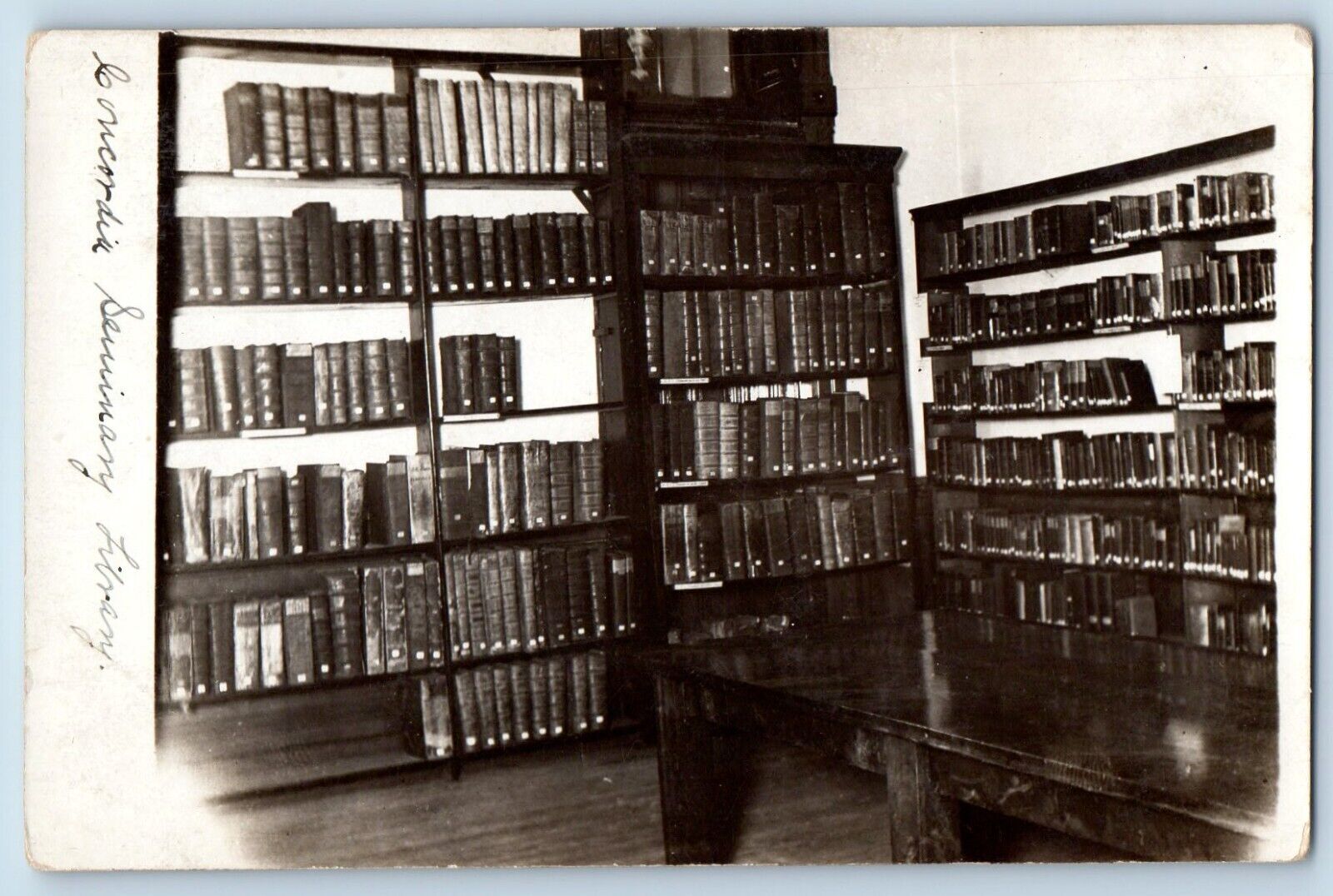 c1910s Concordia Seminary Library View #3 St. Louis MO RPPC Photo ...