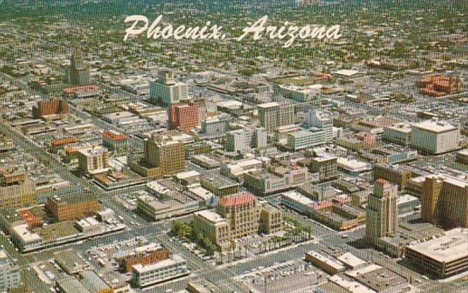 Arizona Phoenix Aerial View | United States - Arizona - Phoenix ...