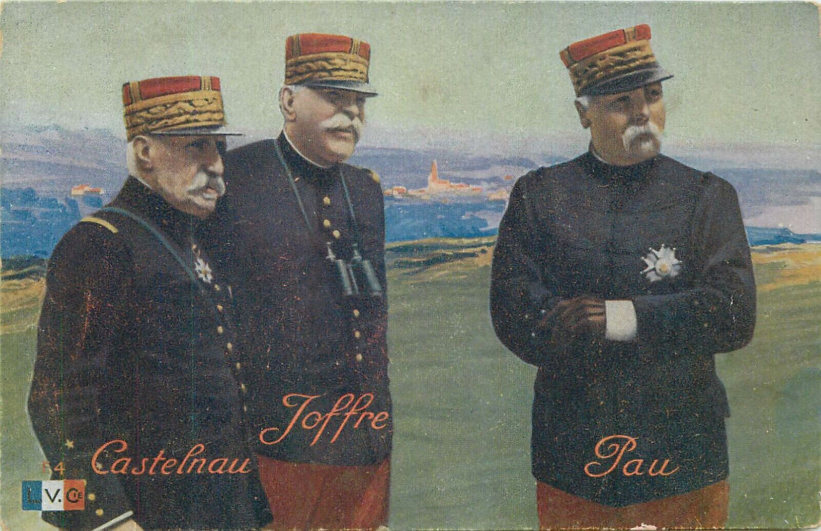 ww1 French & Belgian military characters leaders generals marshals ...