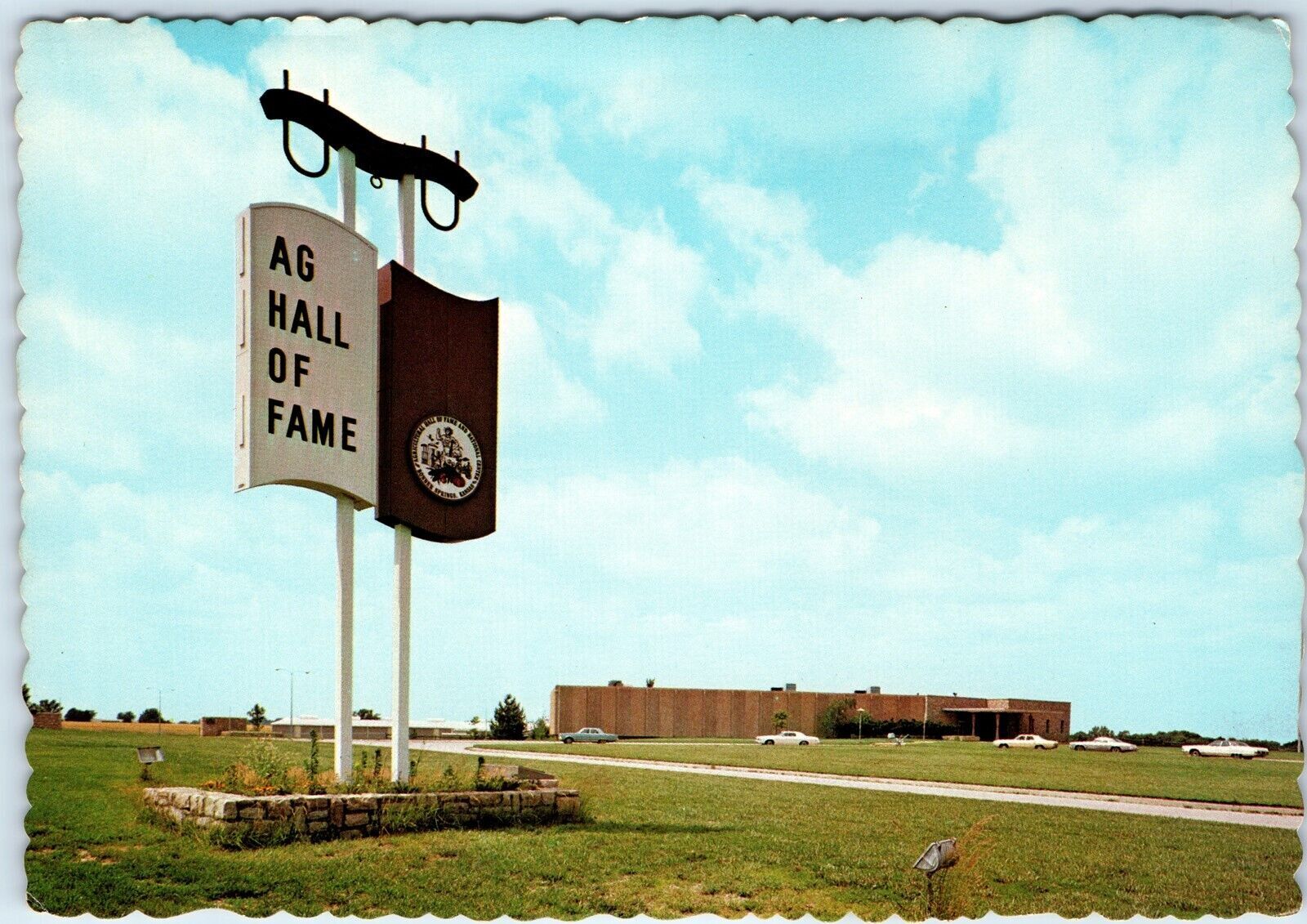 c1970s Bonner Springs KS Agriculture Hall of Fame Sign Museum Exhibit ...