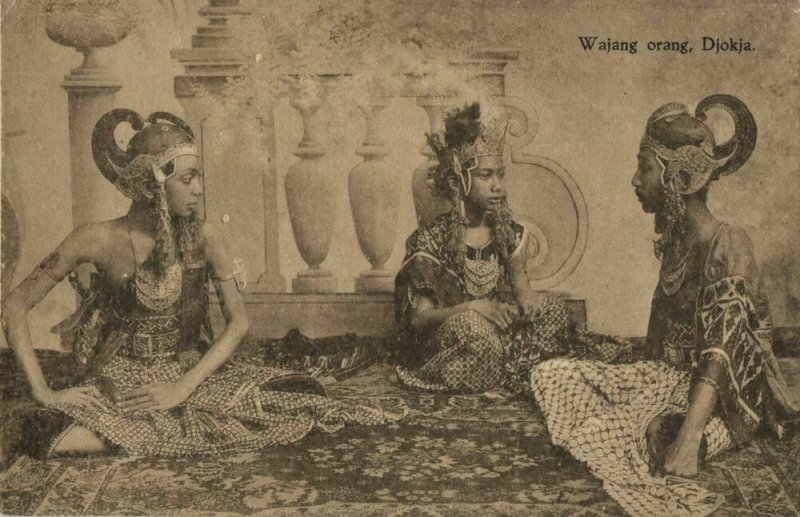 indonesia, JAVA YOGYAKARTA DJOKJA, Wajang Wayang Orang Dancers (1910s ...