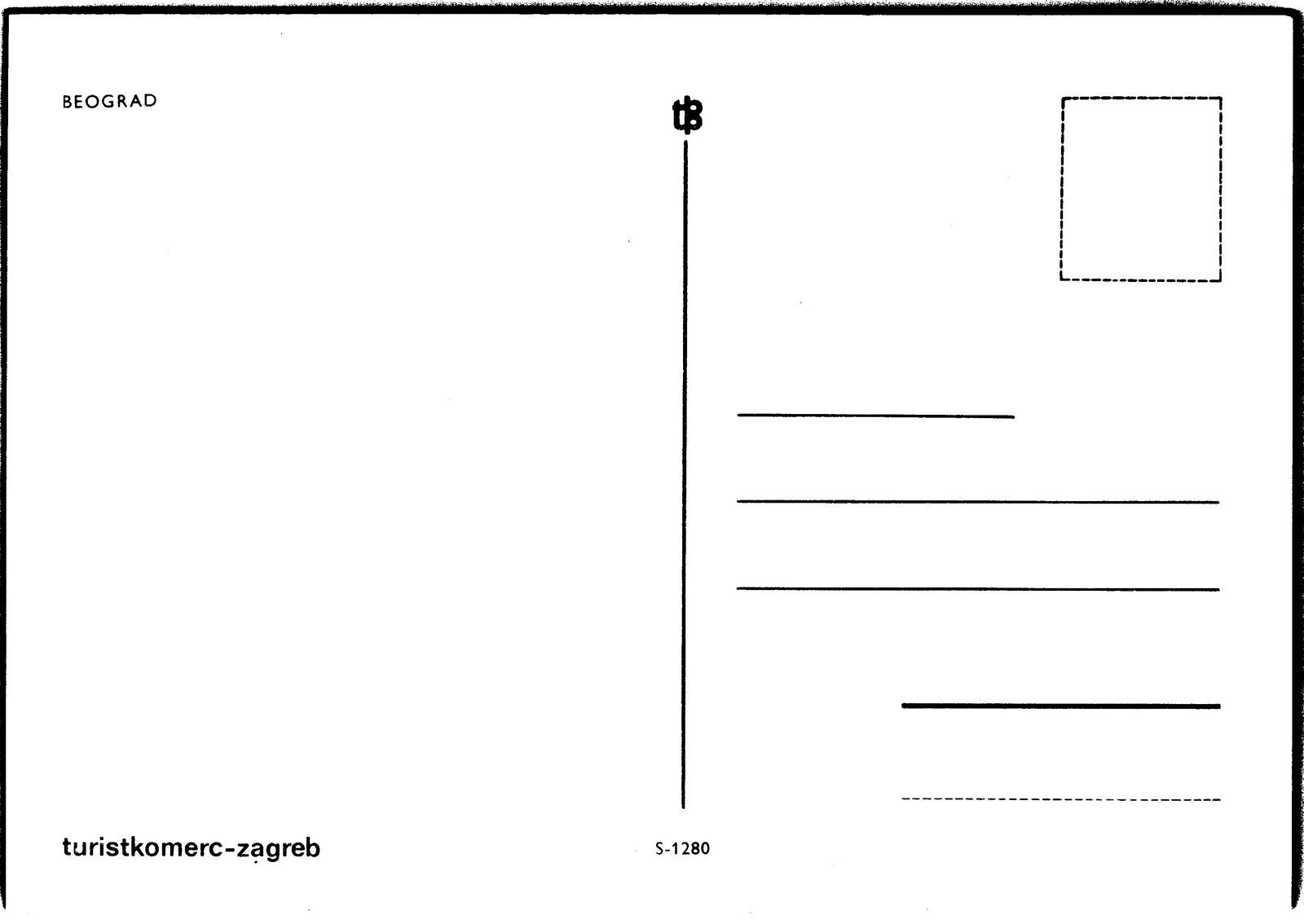 Vintage Continental Size Postcard (3) Scenes in Belgrade Yugoslavia C ...