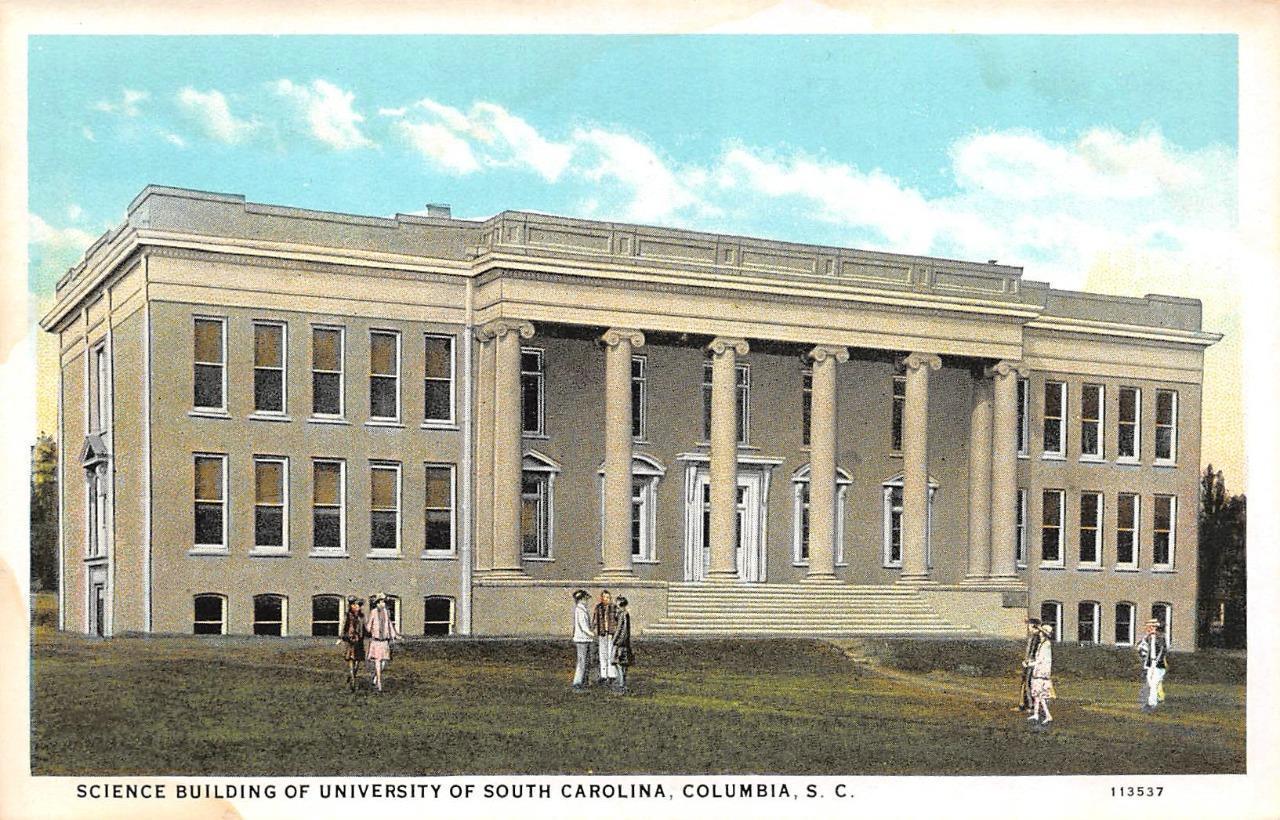SC, Columbia UNIVERSITY OF SOUTH CAROLINA Science Building c1920's ...