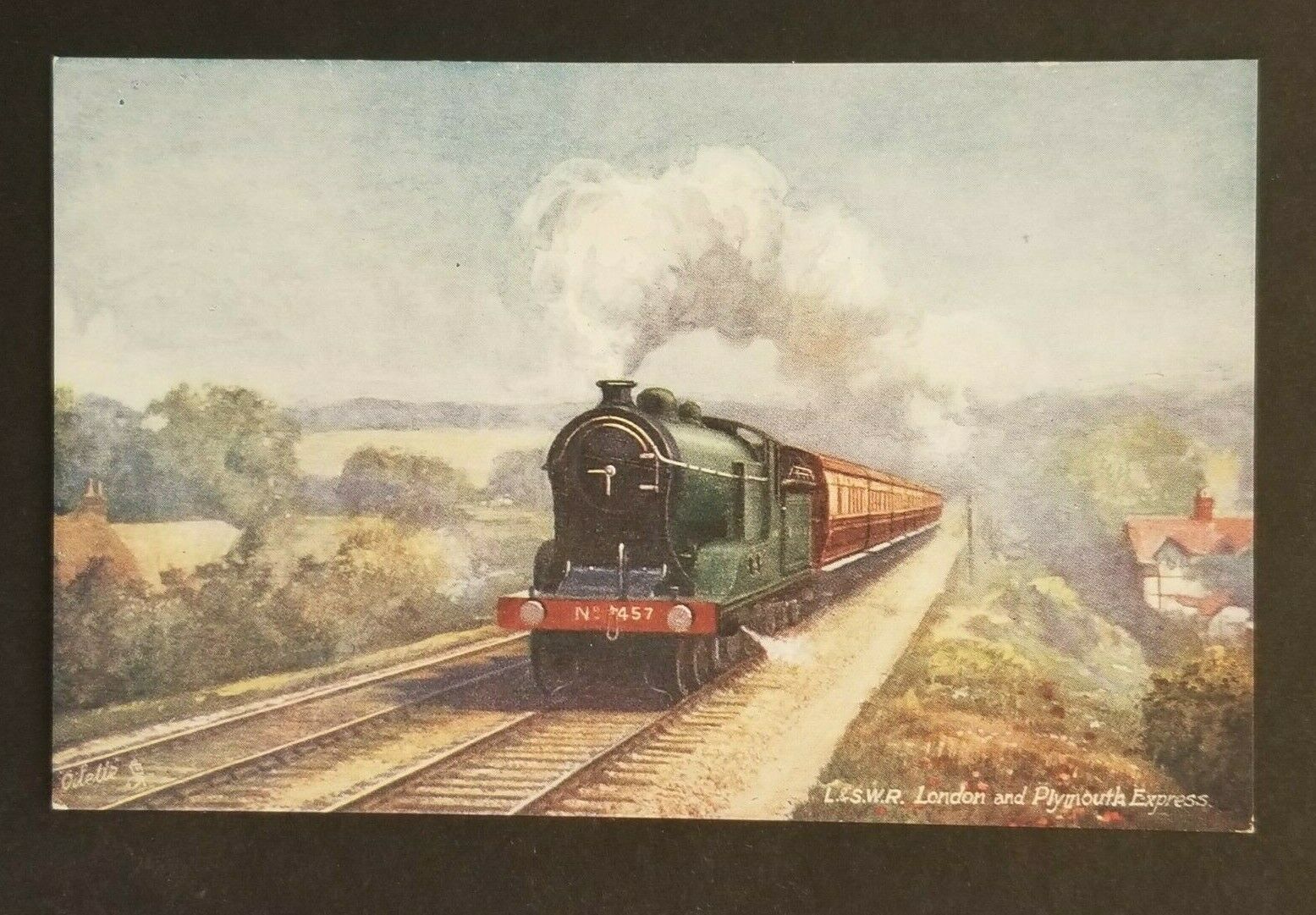 Mint English Railway Express London To Plymouth Color Postcard | Topics ...