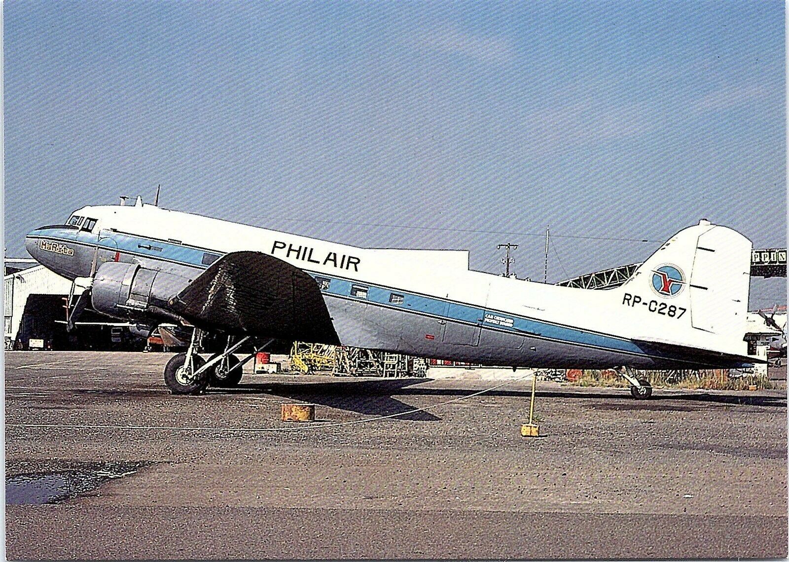 Postcard~Philair~Douglas C-47B/DC-3~Airplane~Vintage~4"x6"~O3 | United ...