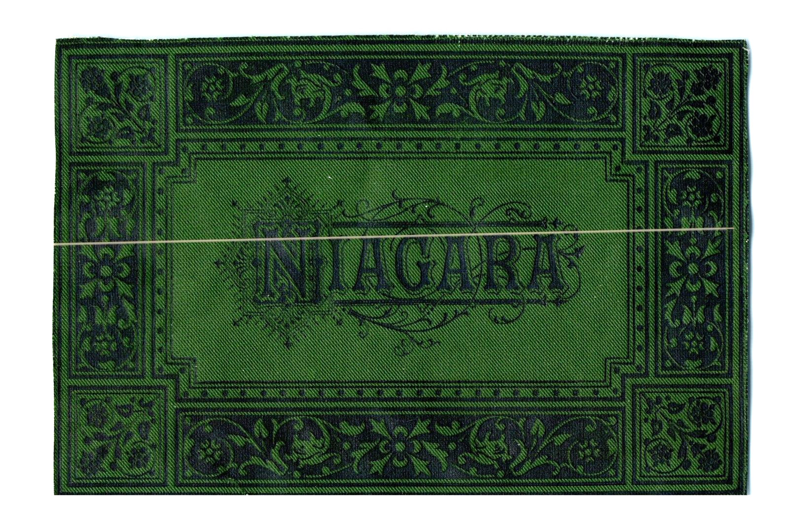 1860s-70s Fabric Wine Bottle Label Niagara P179 | Ephemera - Chromo ...