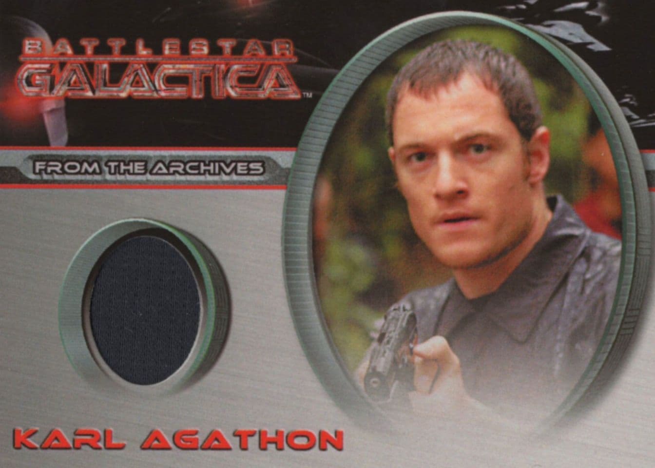 Karl Agathon Battlestar Galactica Real TV Show Costume Relic Card ...