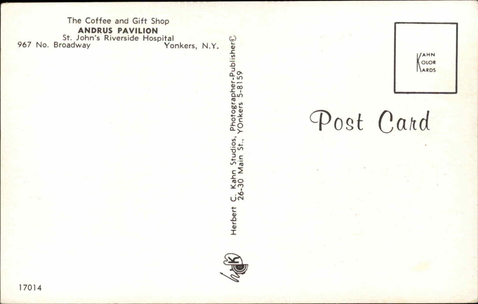 Yonkers New York NY Hospital Interior Cash Register Coca Cola c1950s ...